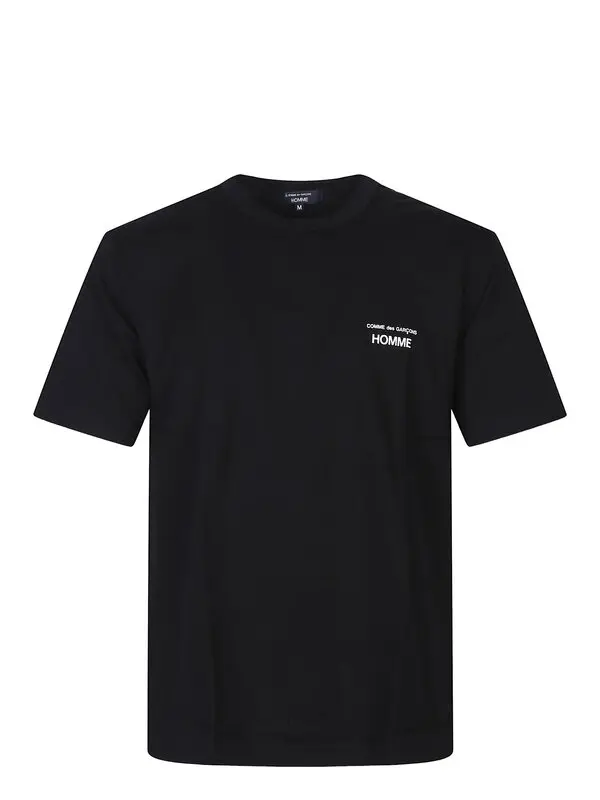 Comme Des Garçons Casual Mini Graphic Tee For - Black