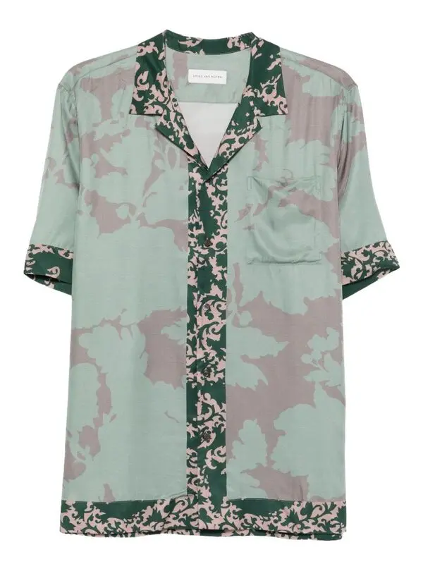 Dries Van Noten Long Sleeve Shirt For - Light Blue
