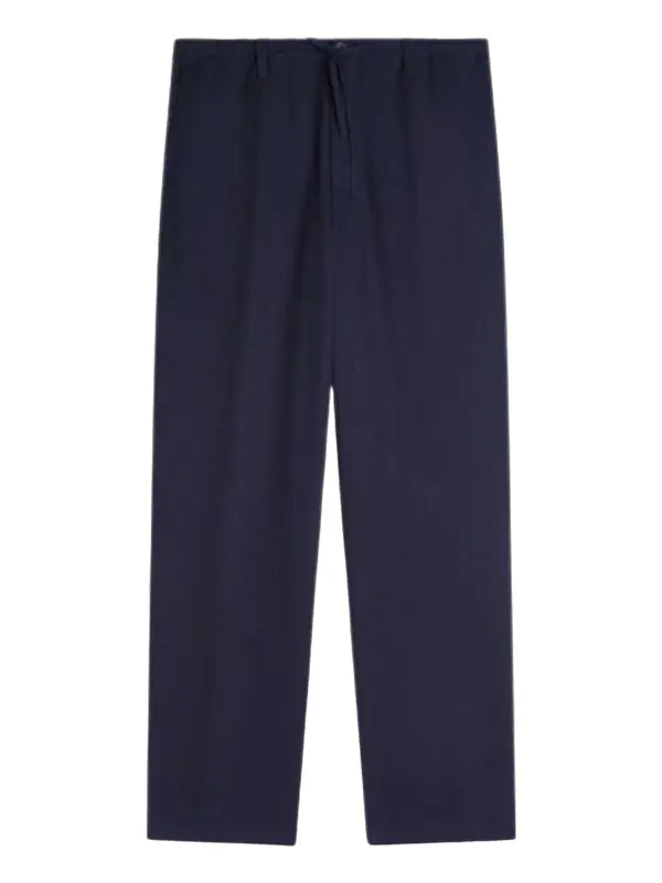 Dries Van Noten Elasticated Waistband Drawstring Shorts - Navy