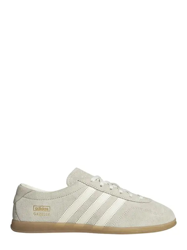 Adidas Gazelle Lace Up Sneakers - Ivory
