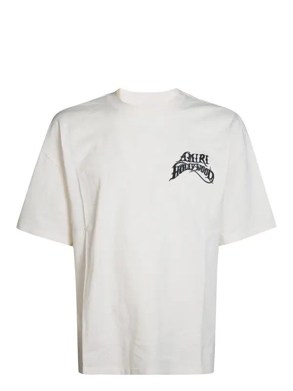 Amiri Hollywood Skate T-shirt - Beige