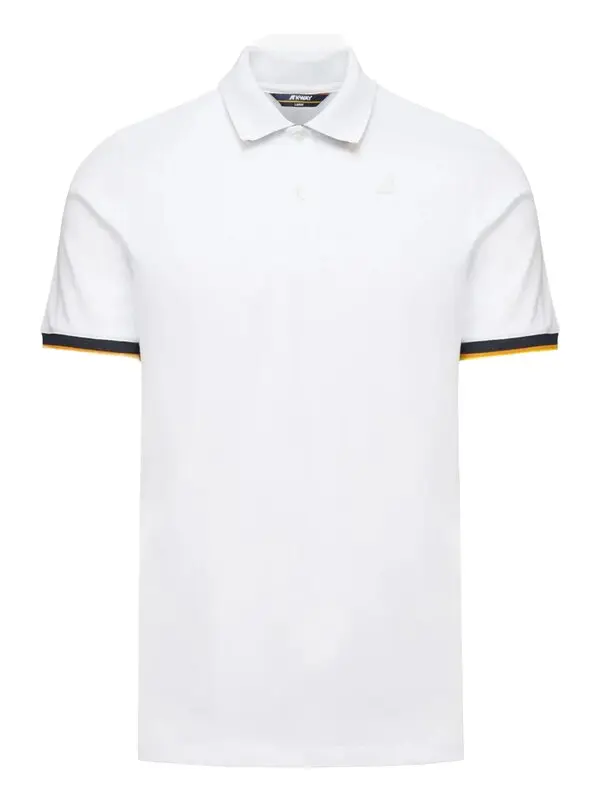 K-WAY Short Sleeve Polo Shirt - White