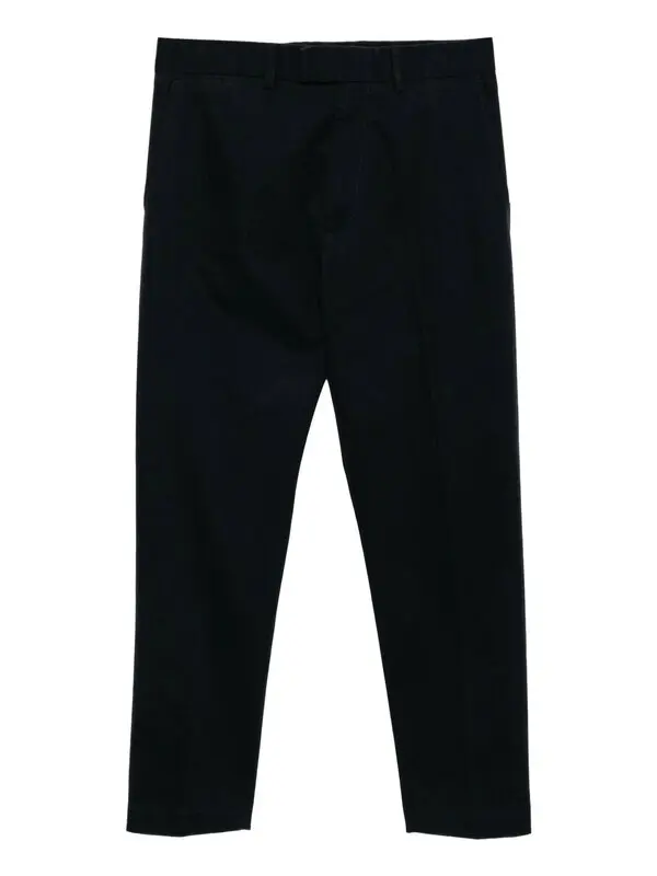 TOM FORD Classic Button-fastening Cotton Shorts - Navy