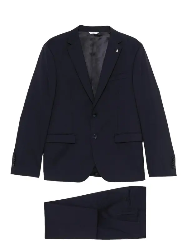 MANUEL RITZ Tailored Suit For The Modern - Navy