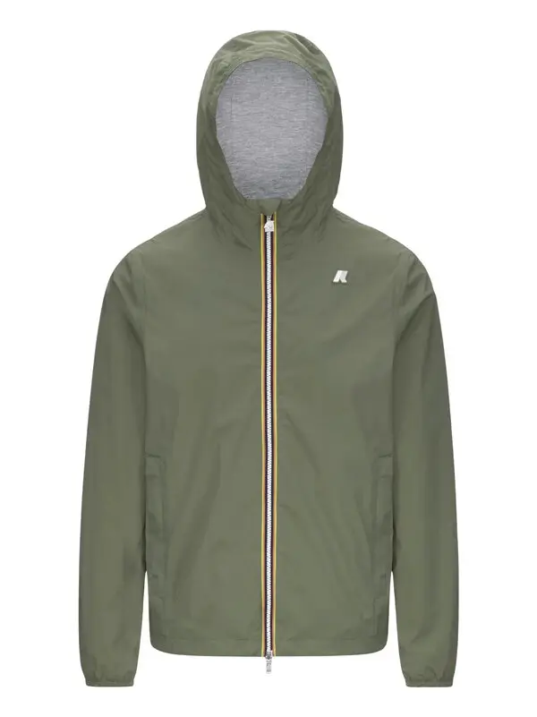 K-WAY Zip-up Hooded Jacket - Green