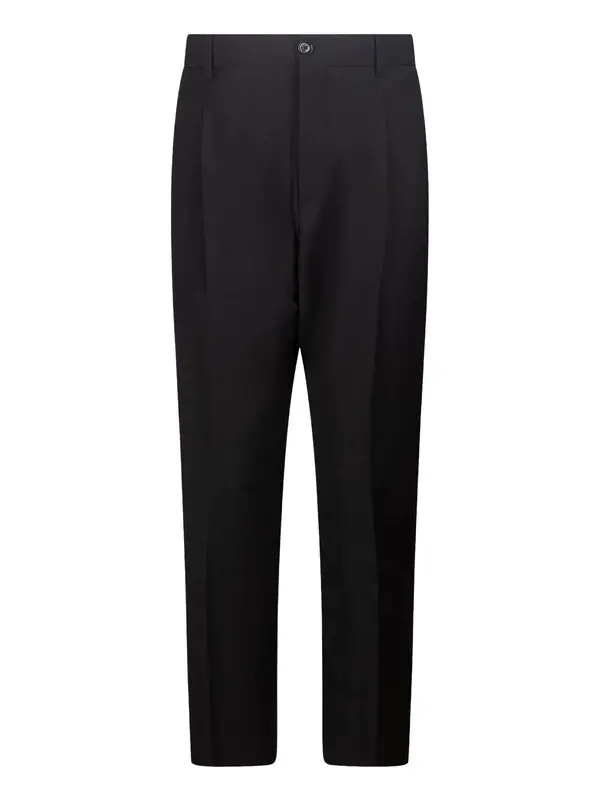 BEABLE Tailored Trousers With Wool Blend - Black
