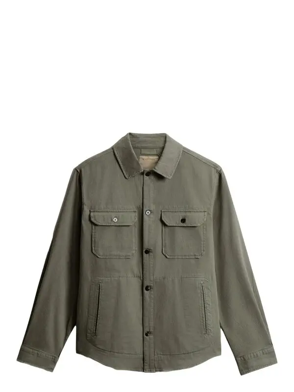 Woolrich Classic Relaxed Fit Shirt For - Green