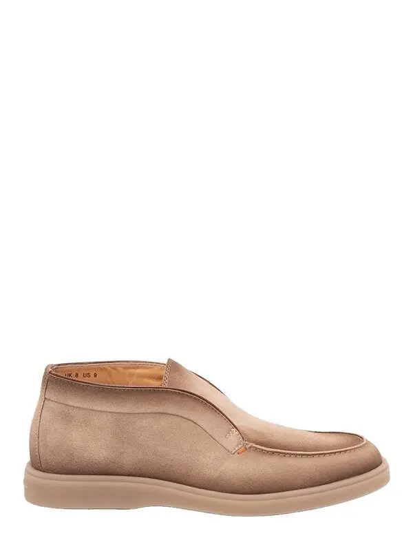 Santoni Lambskin Chukka Boots - Multicolor