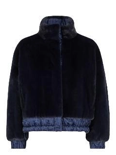 Fendi Reversible Cropped Jacket - Blue