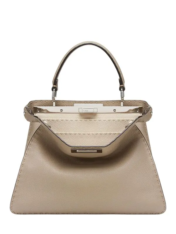 Fendi Peekaboo Iseeu Medium Selleria Bag - Grey