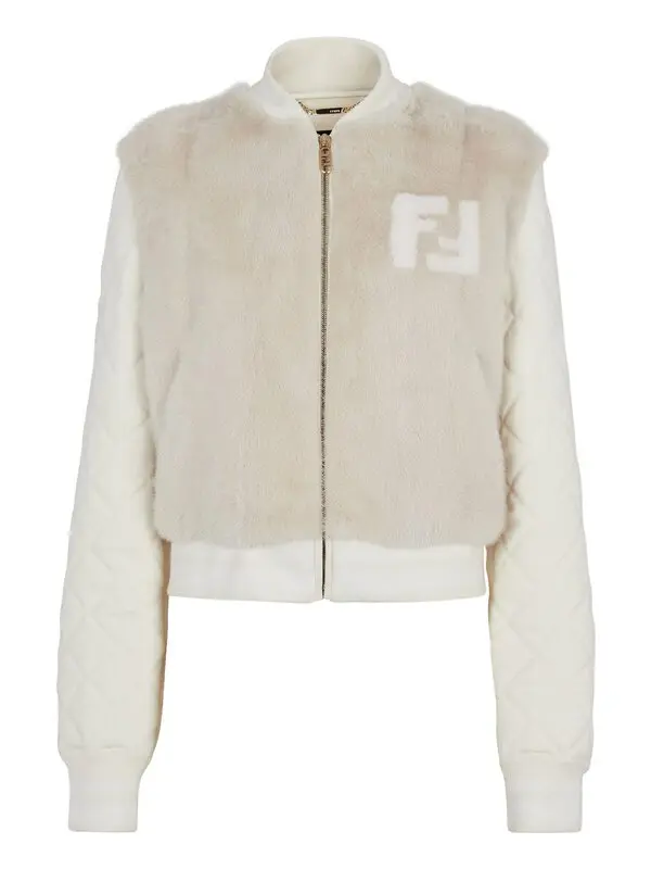 Fendi Bomber Jacket - White