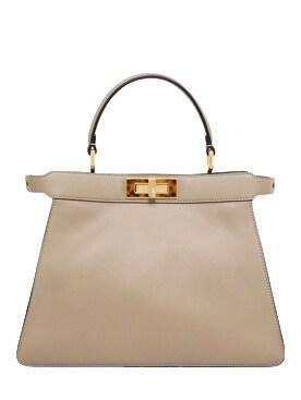 Fendi Peekaboo Iseeu Medium Bag - Beige