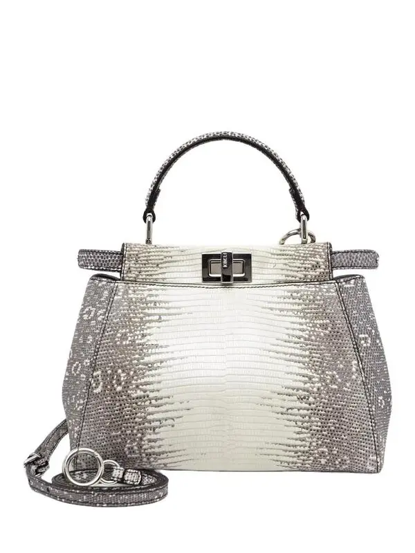 Fendi Peekaboo Mini - Grey