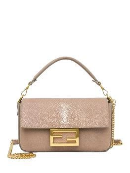 Fendi Baguette® Mini In Stingray - Grey