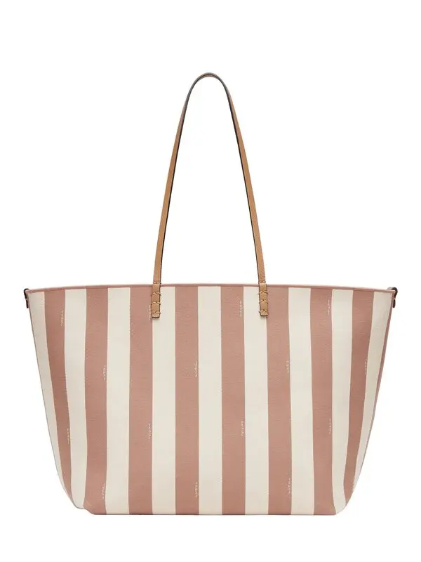 Fendi Large Reversible Shopper Bag - Beige
