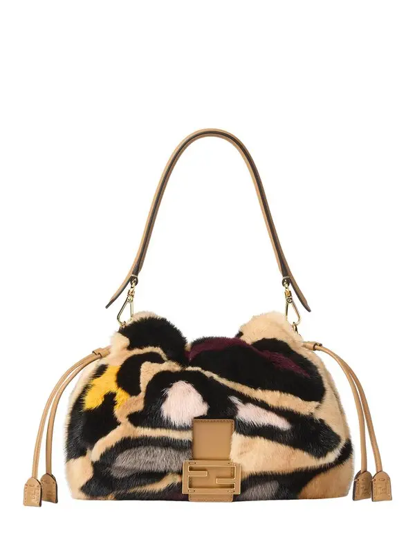 Fendi Mamma Baguette Medium Bag - Multicolour