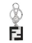Fendi Ff Squared Key Ring - Black
