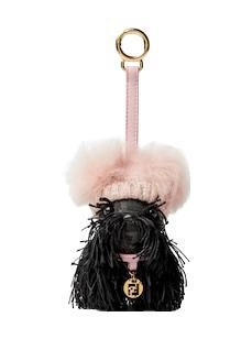 Fendi Penny Charm Bag Charm - Black