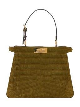 Fendi Peekaboo Soft Medium Bag - Green
