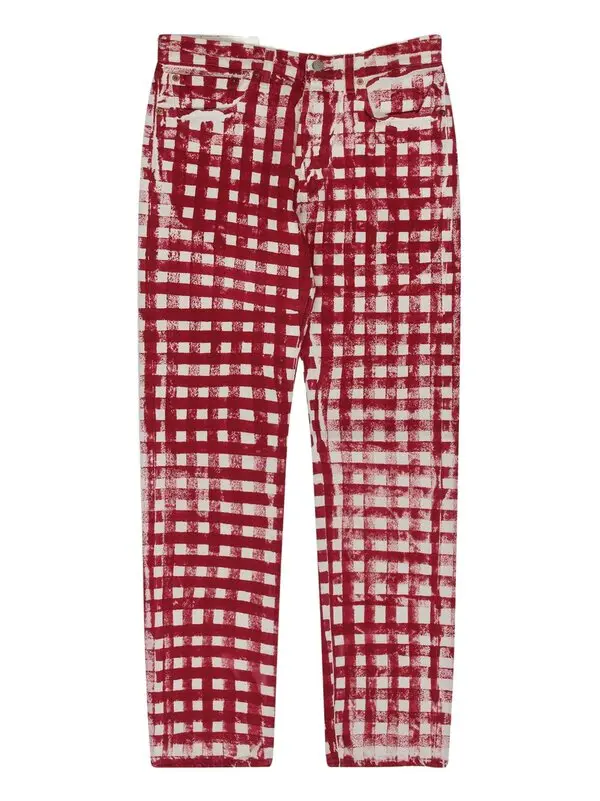 DENIM TEARS Kiss My Grits Picnic 501 Jean - Multicolor