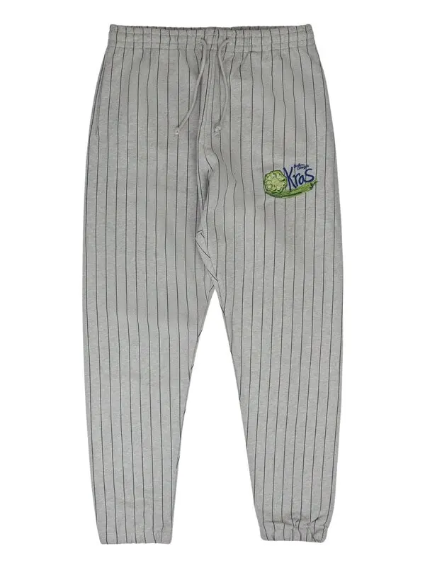 DENIM TEARS Pinstripe Sweatpants - Grey