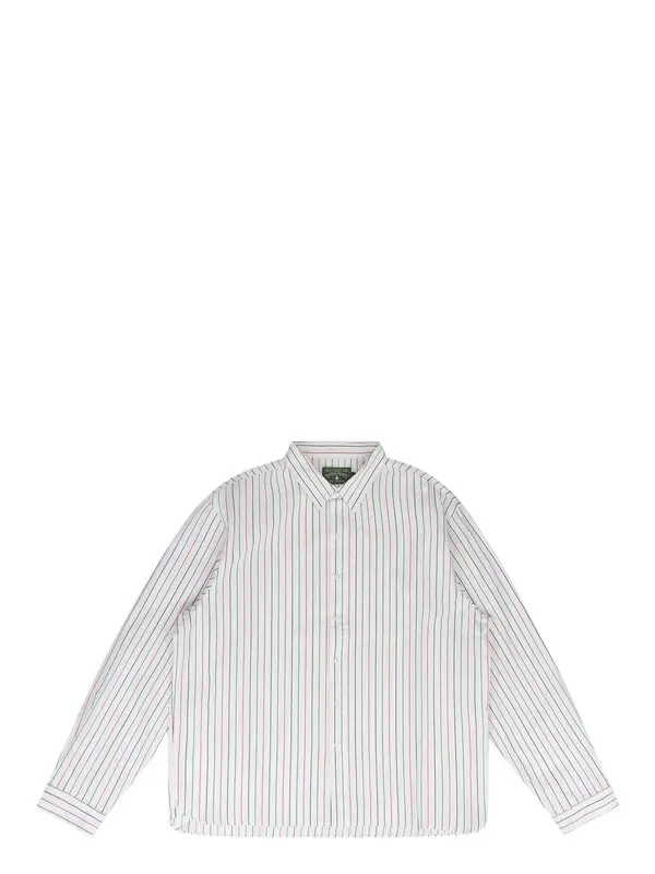 DENIM TEARS Pinstripe Button Up Shirt - Multicolor