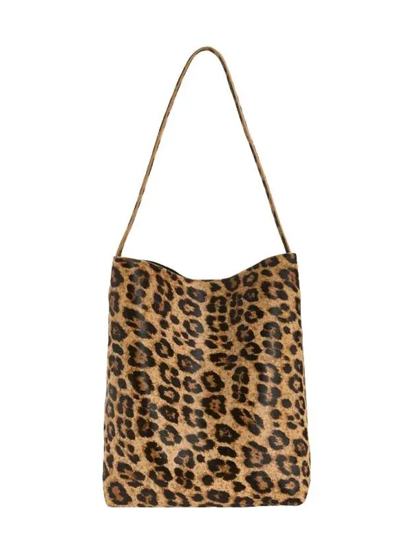 MANSUR GAVRIEL Calf Hair Everyday Cabas Tote - Leopard