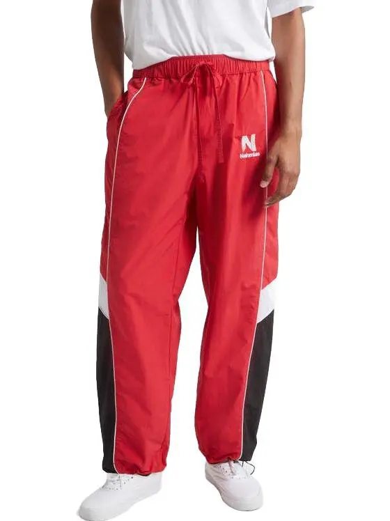 NAHMIAS Nylon Warm Up Pants - Red