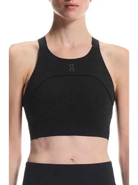 On Performance Crop Sports Bra - Black