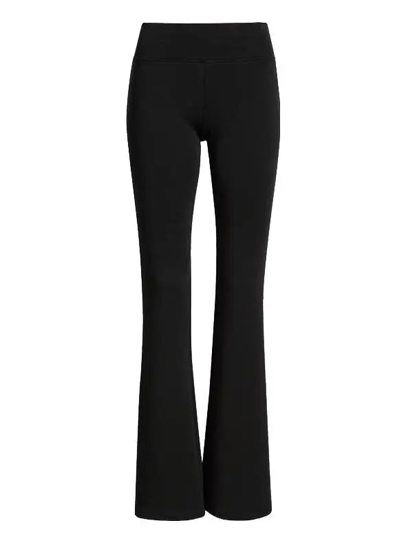 PACSUN Jessa Flare Leg Lounge Pants - Black