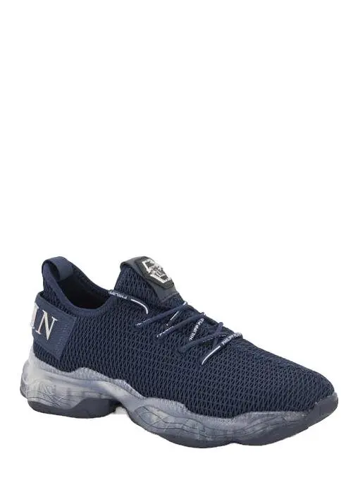 Philipp Plein Hyper Shock Runner Sneakers - Navy