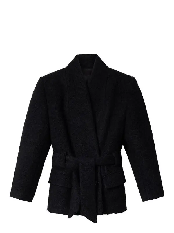Isabel Marant Étoile Syndra Belted Jacket - Black