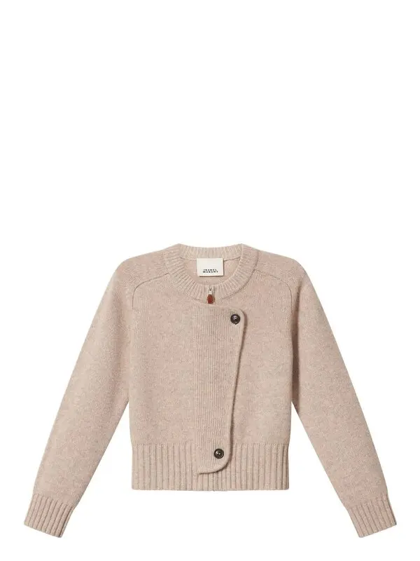 Isabel Marant Étoile Murielle" Cardigan - Beige
