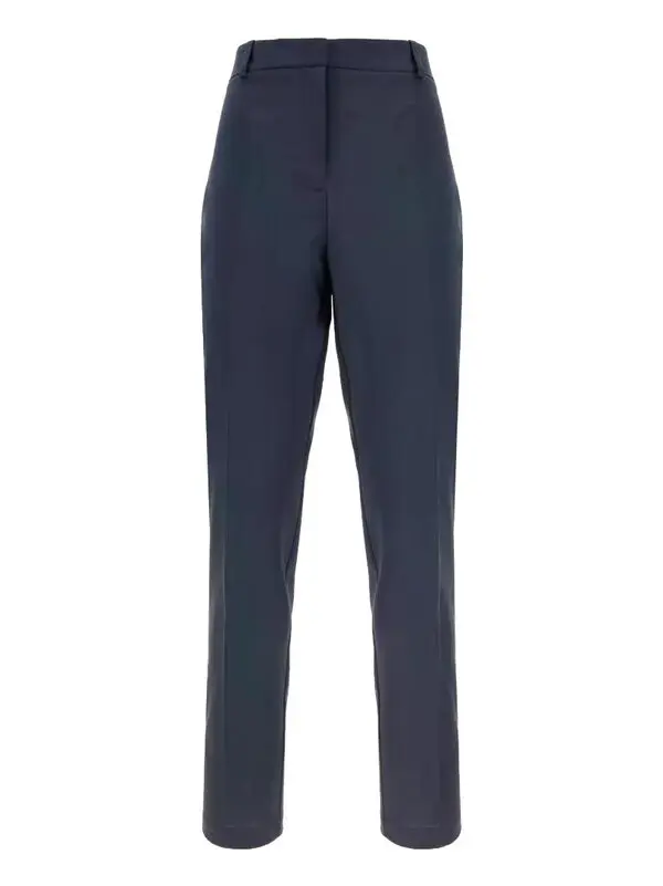 Hugo Pressed Crease Tailored Trousers - Blue