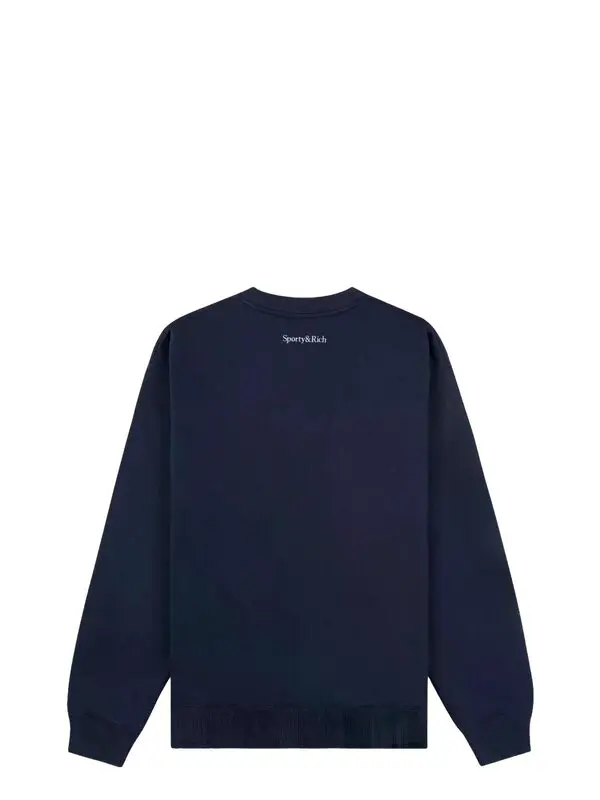 SPORTY & RICH X Yankees Krystal Sweatshirt - Blue