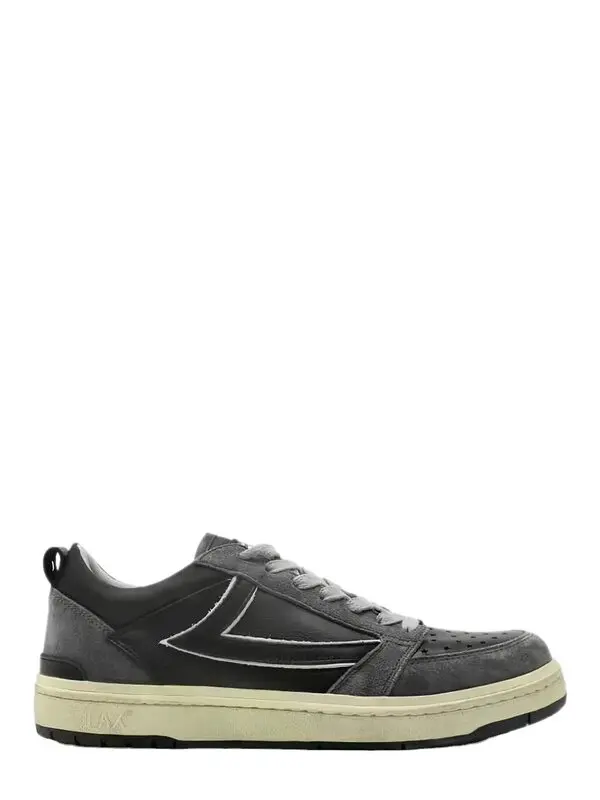 HTC LOS ANGELES Starlight Leather Sneakers - Black