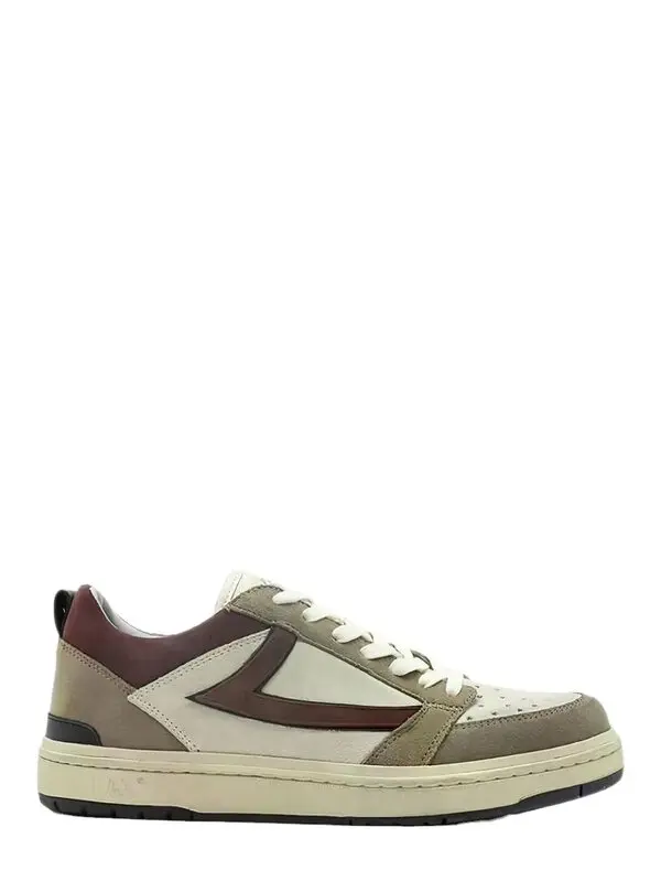 HTC LOS ANGELES Starlight Panelled Sneakers - Neutrals