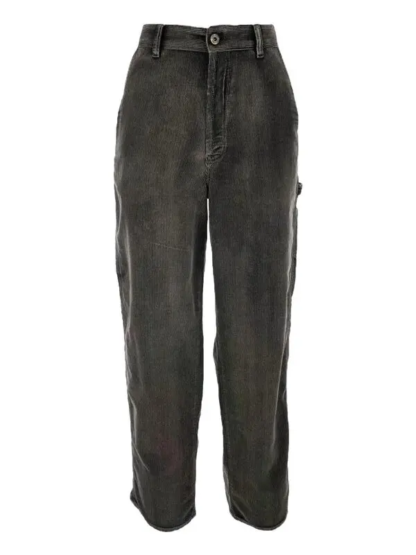Miu Miu Corduroy Cargo Pants - Grey
