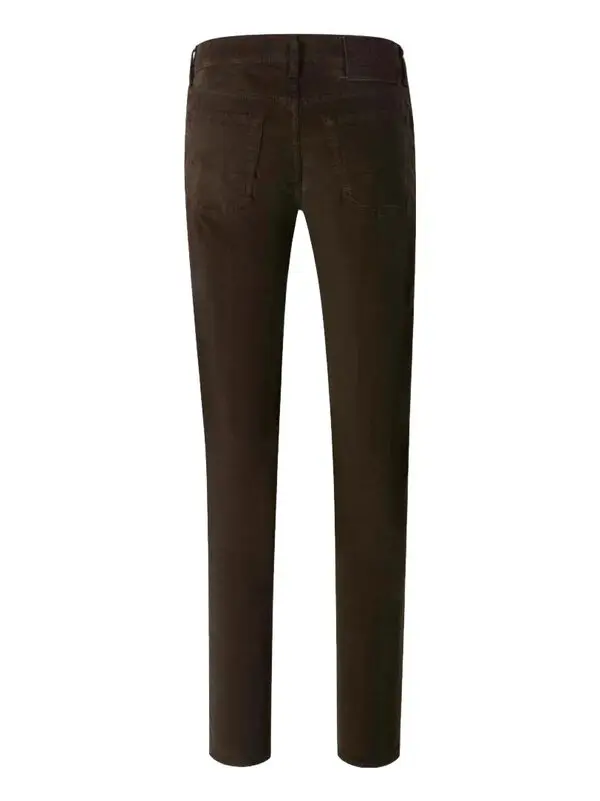 Jacob Cohen Corduroy Effect Five-pocket Jeans - Brown