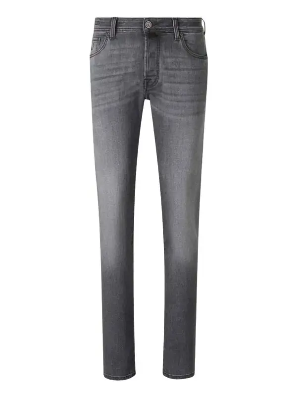 Jacob Cohen Faded Slim-fit Jeans - Grey