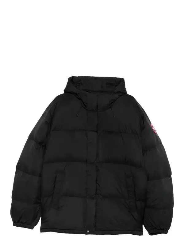 Canada Goose Sterling Padded Jacket With Logo Patch - Black
