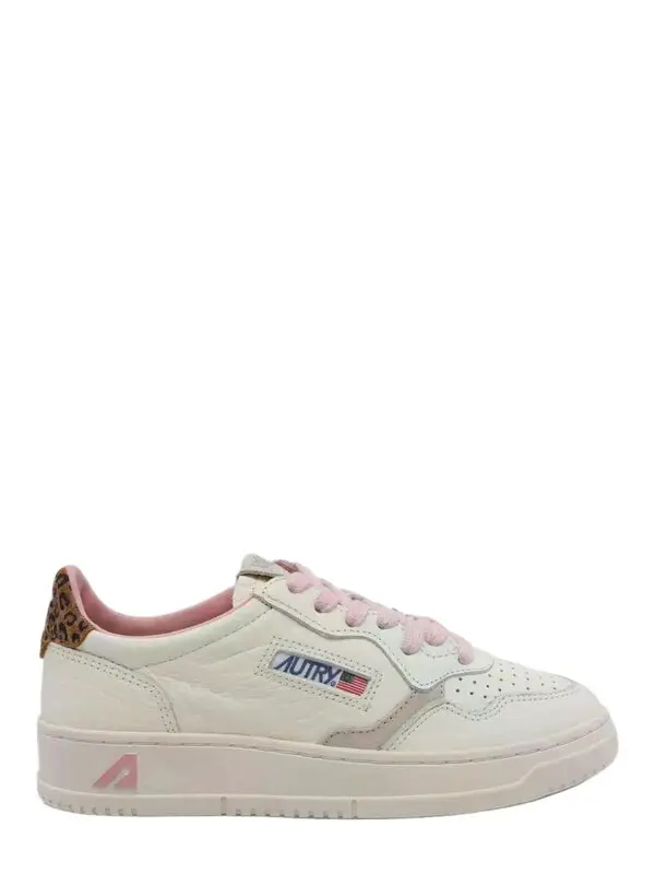 AUTRY Medalist Leather Sneakers - Neutrals