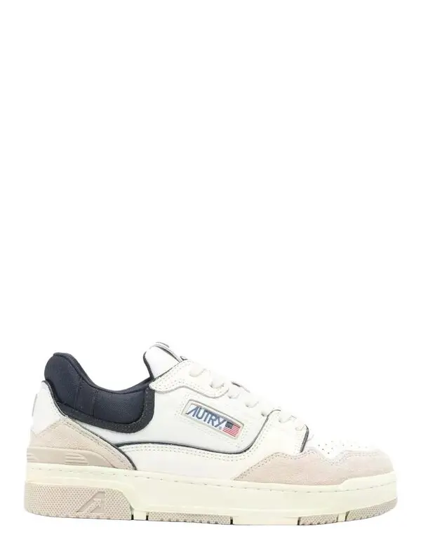 AUTRY Clc Panelled Sneakers - White