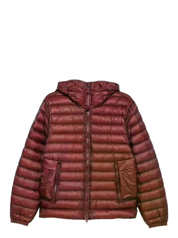 C.P. COMPANY Zip-pocket Quilted Jacket - Red