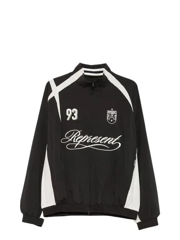REPRESENT Track Jacket - Black