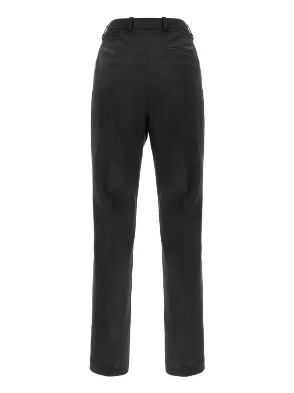 Hugo Pressed-crease Tailored Trousers - Black