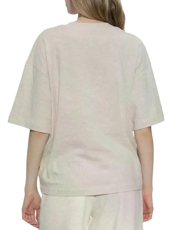NEW BALANCE Trackside Logo T-shirt - Neutrals