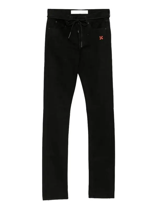 Off-White Diag Jeans - Black