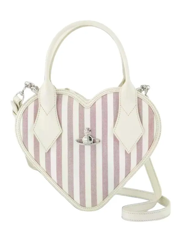 VIVIENNE WESTWOOD Josephine Heart Tote Bag - Neutrals