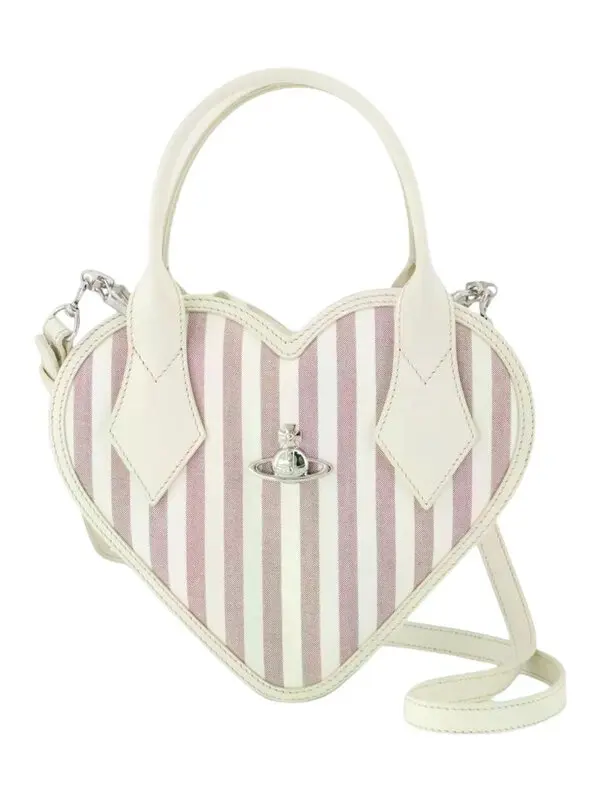VIVIENNE WESTWOOD Josephine Heart Shape Cross Body Bag - Neutrals
